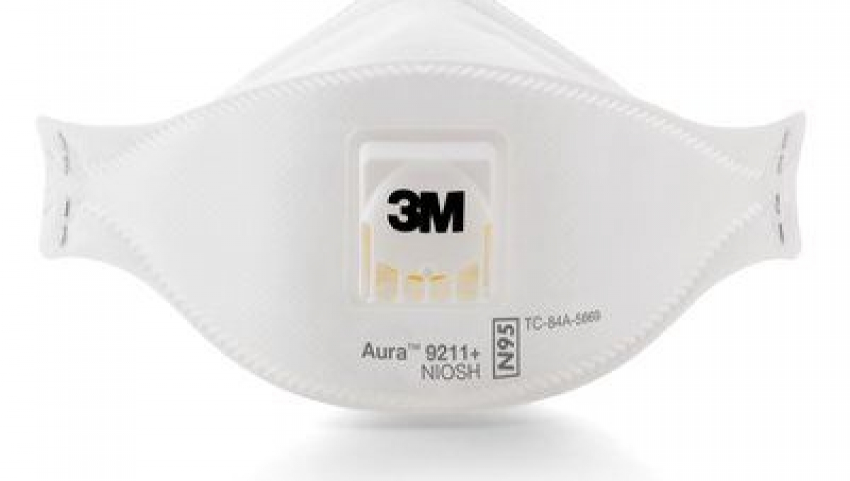 3M™ Aura™ Particulate Respirator 9211+/37193(AAD), N95 120 EA/Case ...