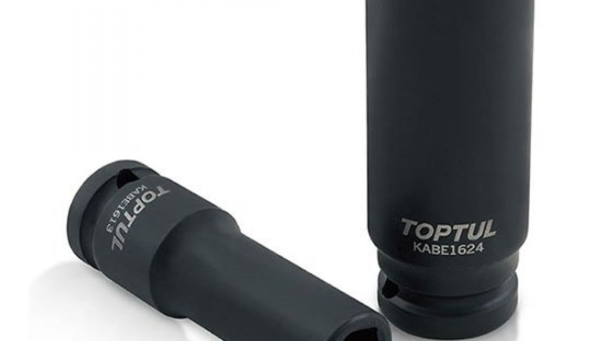 1/2" DR. 6PT Flank Deep Impact Sockets | Toptul KABE series | 1/2" DR ...