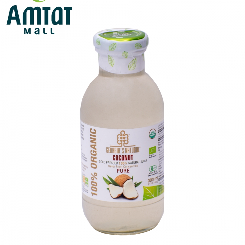 Georgia's Natural organic 100% Coconut 300ml | amtatmall