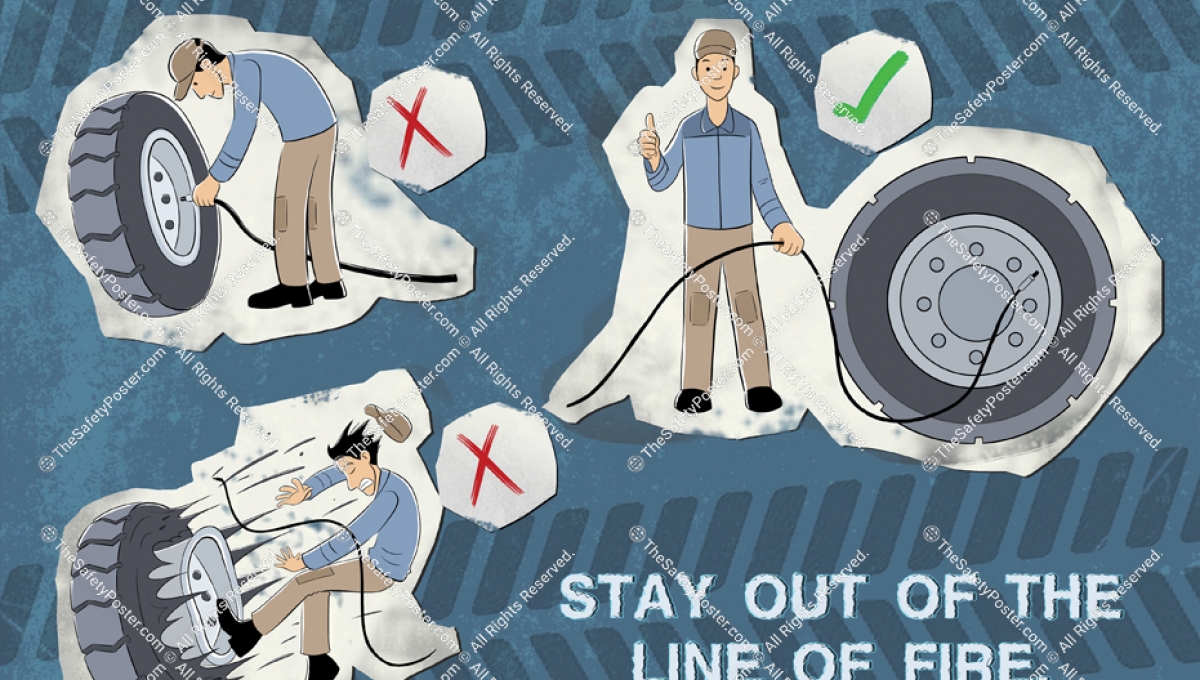 Preventing a tire blowout | Tire blowout | Tire explosion | Tire safety ...