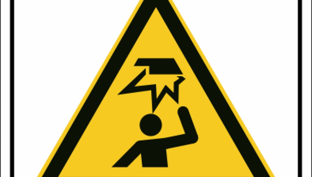 Overhead obstacles sign | Overhead | Overhead obstacles | Overhead ...