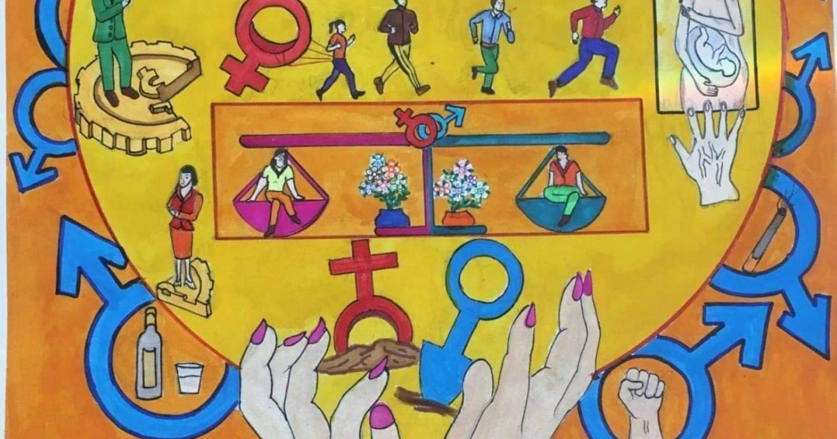 "GENDER INEQUALITY THROUGH CHILDREN'S EYES" hand drawing competition 2020.