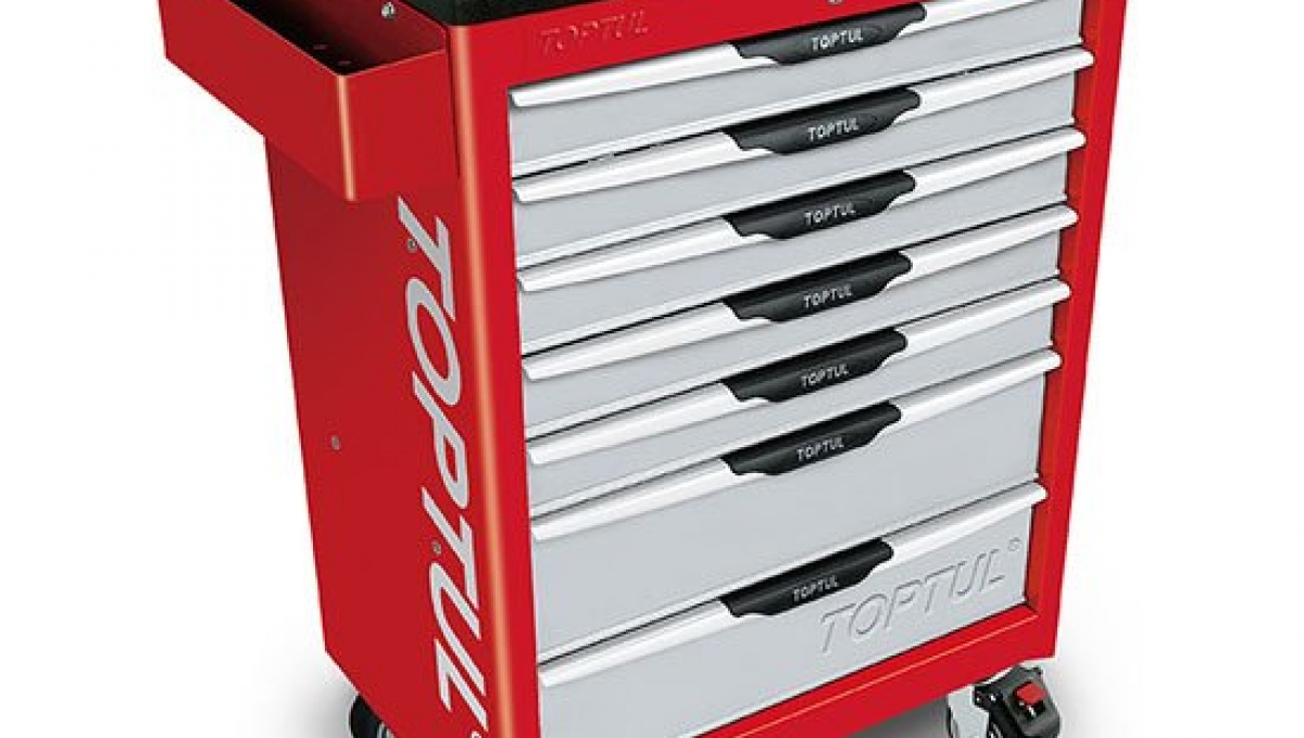 W/7-DRAWER TOOL TROLLEY - 261PCS MECHANICAL TOOL SET (GENERAL SERIES ...