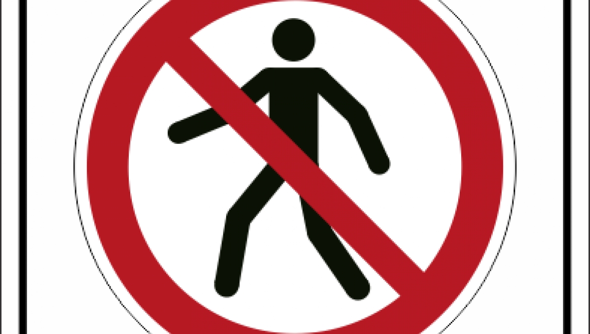 No thoroughfare sign | No thoroughfare sign | No thoroughfare signage ...