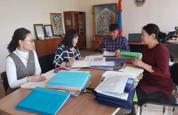Төлөвлөгөөт хяналт шалгалт хийлээ Өвөрхангай аймгийн Боловсролын газар