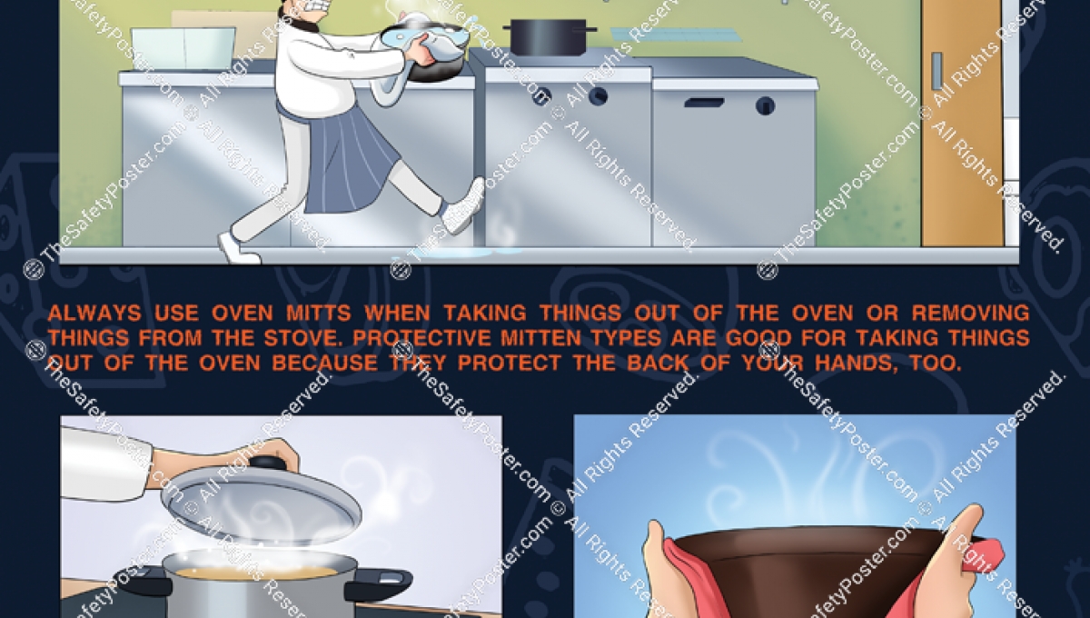 How to prevent kitchen burns | Kitchen safety | Cooking safety | Food ...