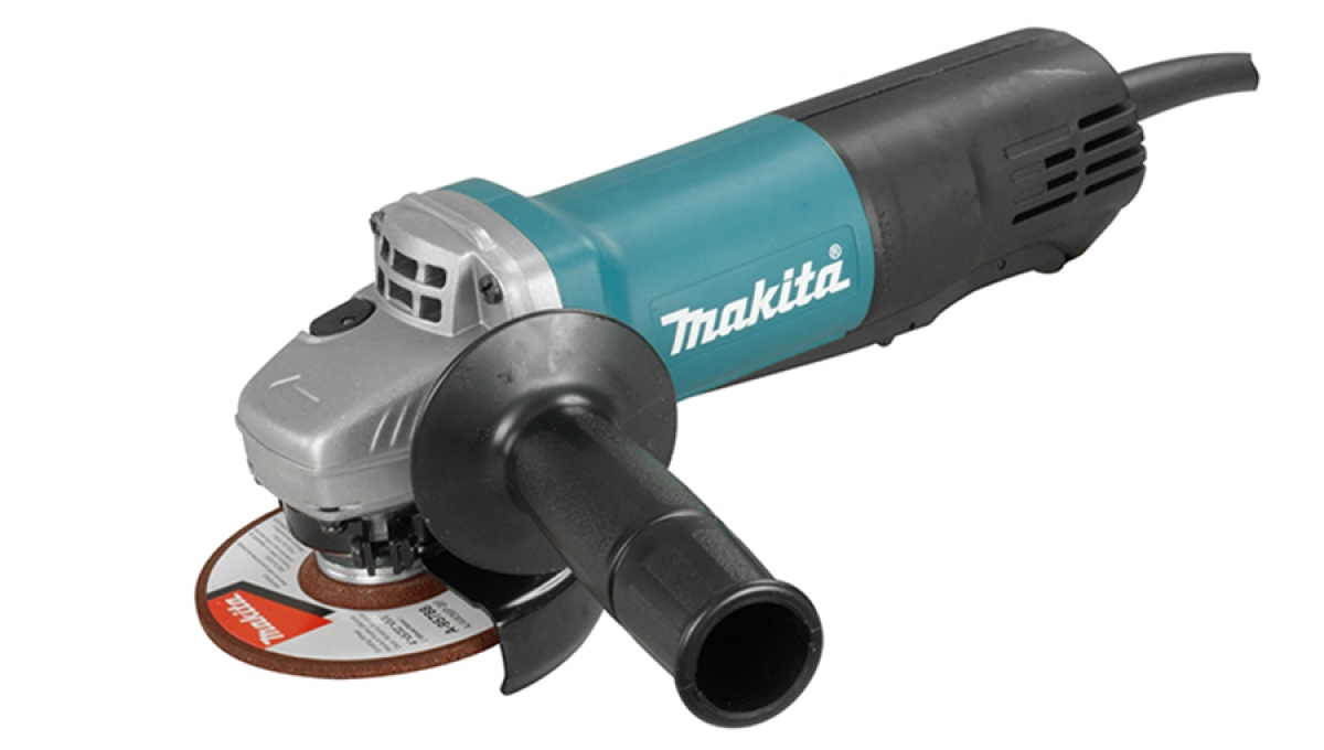 Angle Grinder with Paddle Switch | 125mm 5" 1.100w | Makita 9565P ...