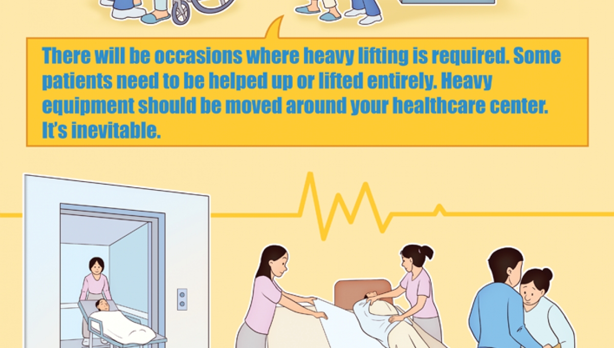 Be extra careful when lifting | Hospital safety | Manual handling ...