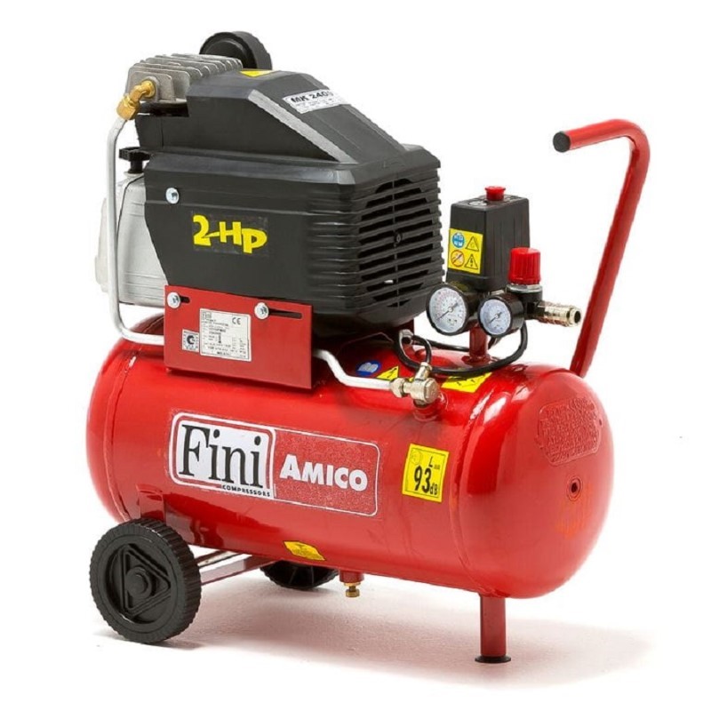 Зөөврийн хийн компрессор 170л/мин 220v Fini AMICO 24-50/2400