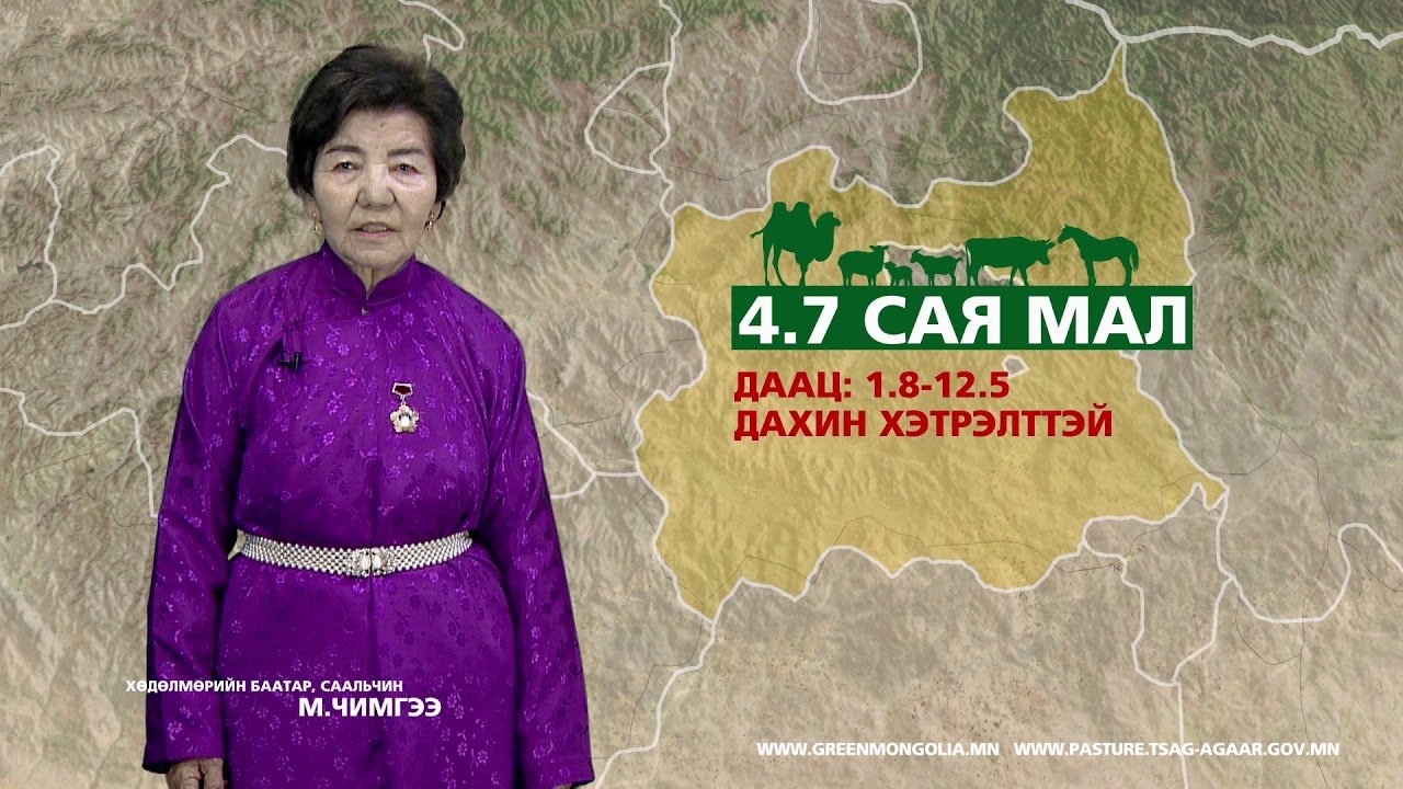 Төв аймгийн бэлчээрийн төлөв байдлын мэдээлэл